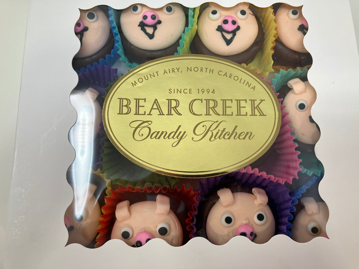 Pig Faces on Oreo's Box of 24 – Bear Creek Candy Kitchen