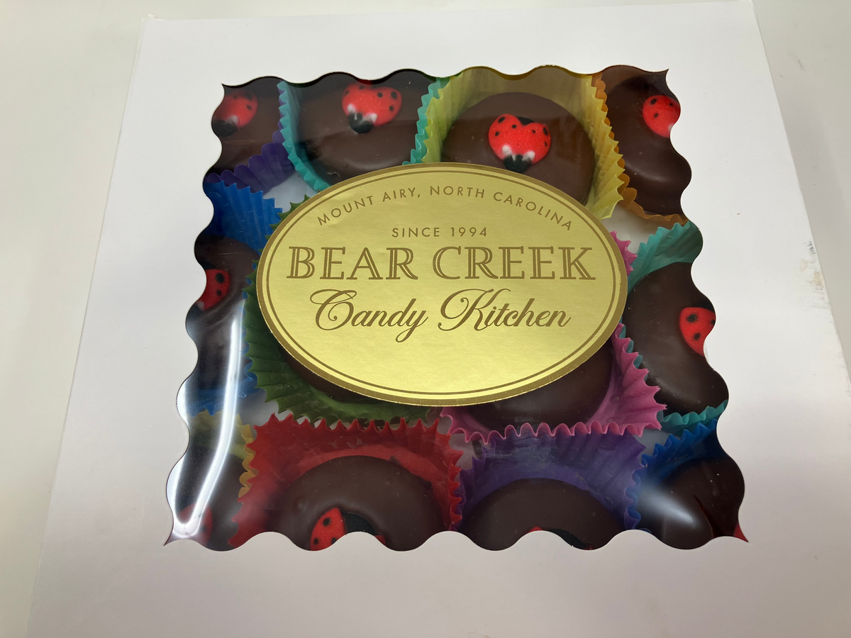 Lady Bug Oreo's Box of 24 – Bear Creek Candy Kitchen