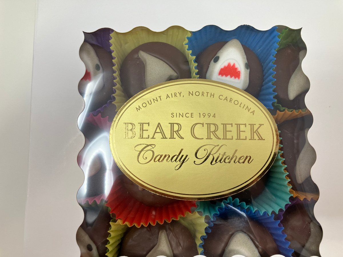 Shark Oreo's Box of 24 – Bear Creek Candy Kitchen